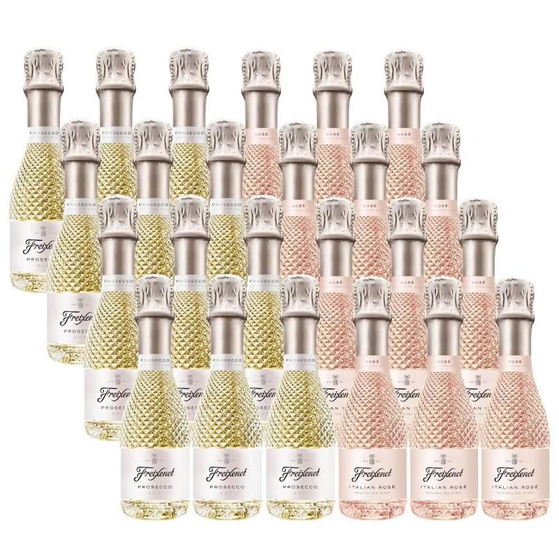 Kit Mini Espumante Freixenet 12Un Prosecco + 12Un Rosé 200Ml ...