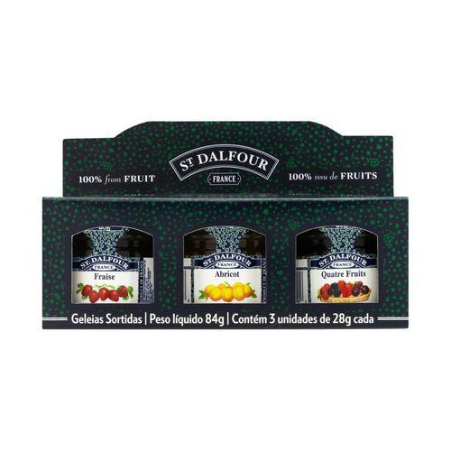 Kit Mini Geleia Francesa St Dalfour 84g - Importada - França - Geleia ...