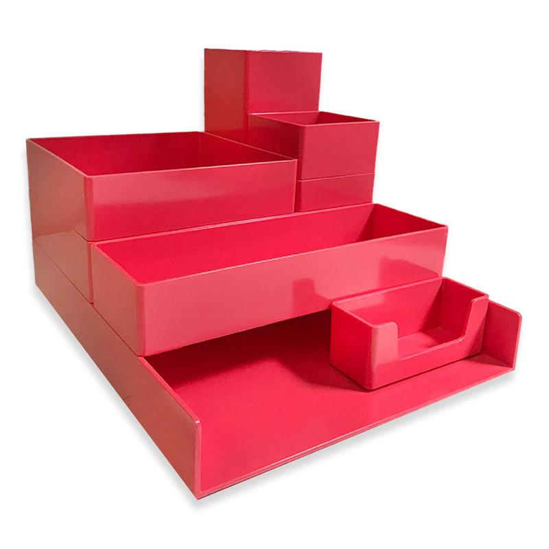 Kit Modular Multiuso Prime Organizador 8 Peças Escritório - MaxCril ...