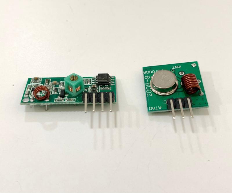 Kit Módulo RF 433MHZ Transmissor / Receptor Arduino PIC - Receptor ...
