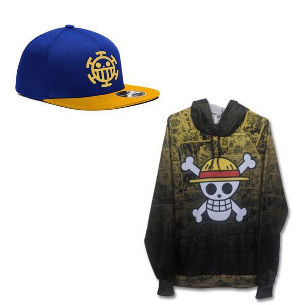 Kit Moletom One Piece Manga Anime + Boné One Piece - Tico Animes - Kits ...