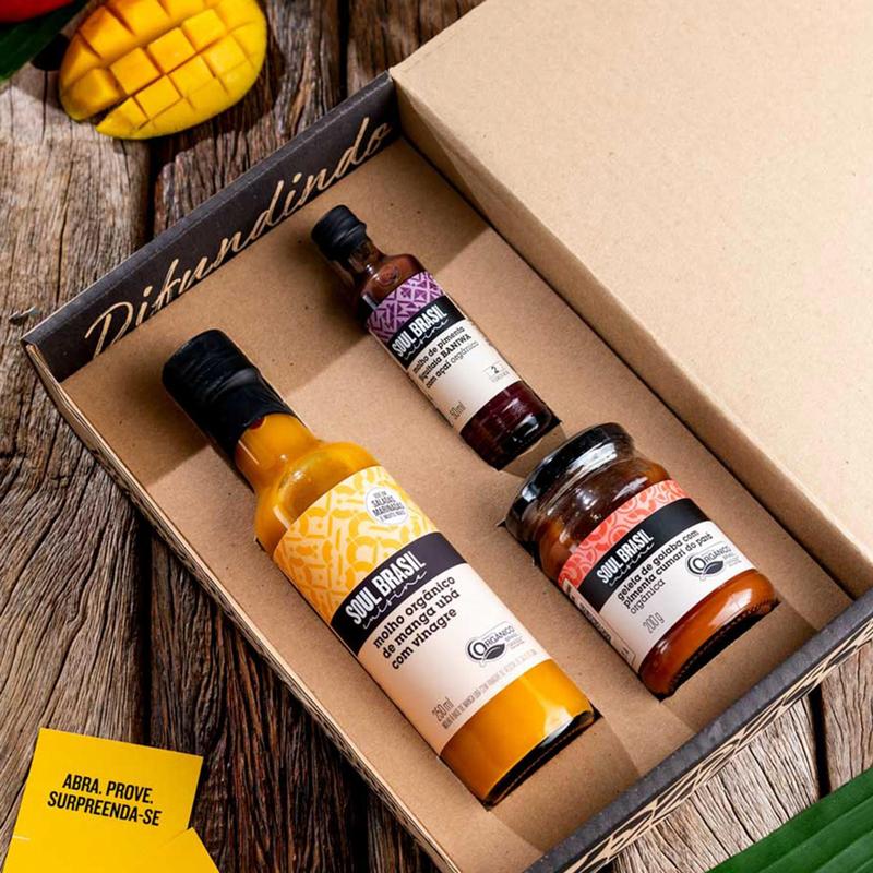 Kit Molho, Pimenta e Geleia Soul Brasil - Soul Brasil Cuisine - Molho ...