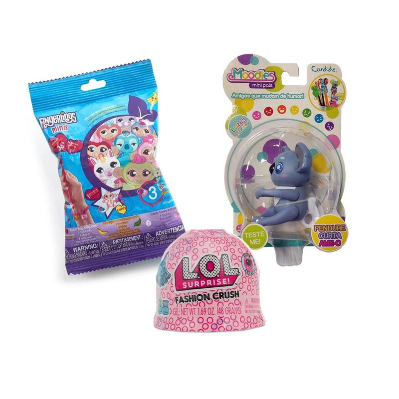 Kit Moodies - Kiwi + Fingerlings + LOL Fashion Crush - Candide ...