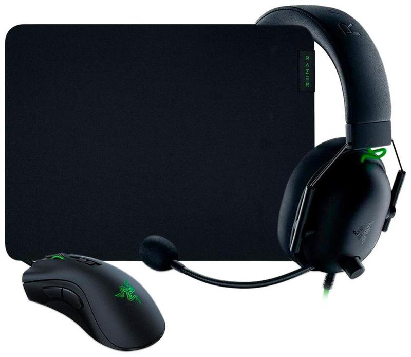 Kit Mouse + Mouse Pad + Headset Razer Battle Bundle Rz85-03240100-B3U1 ...