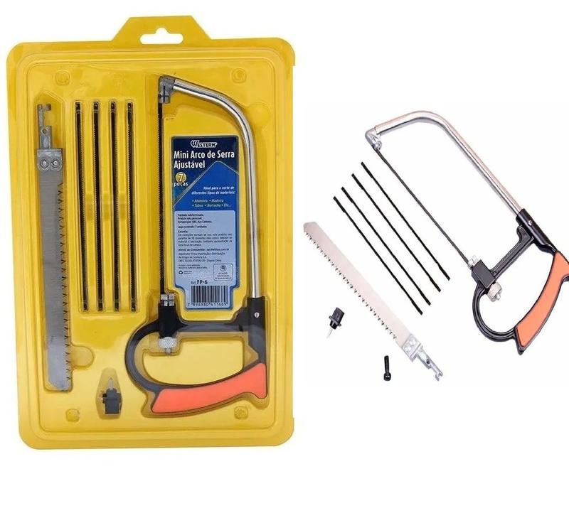 kit Multiuso Arco De Serra Ajustável 6 Serras Cegueta - Compre Já Fácil ...