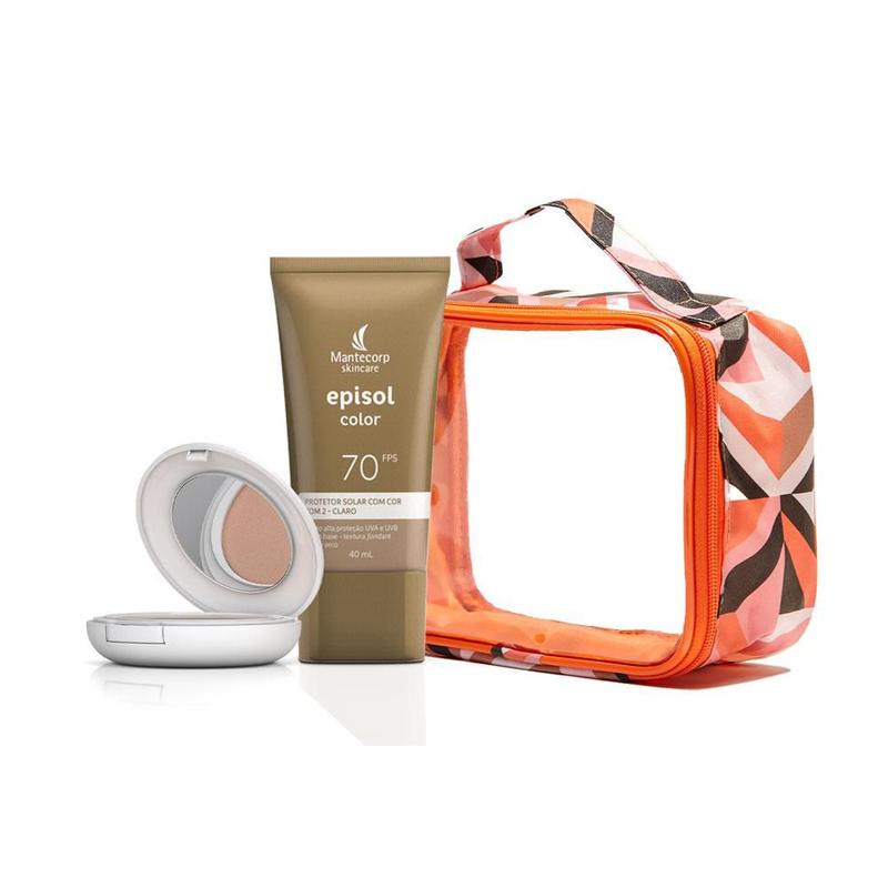 Kit nécessaire+ proteção solar episol color tom 2 - Mantecorp Skincare ...
