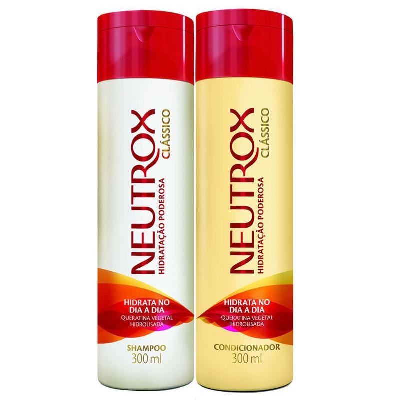 Kit Neutrox Clássico Shampoo +Condicionador 300mL - Kit Shampoo e ...