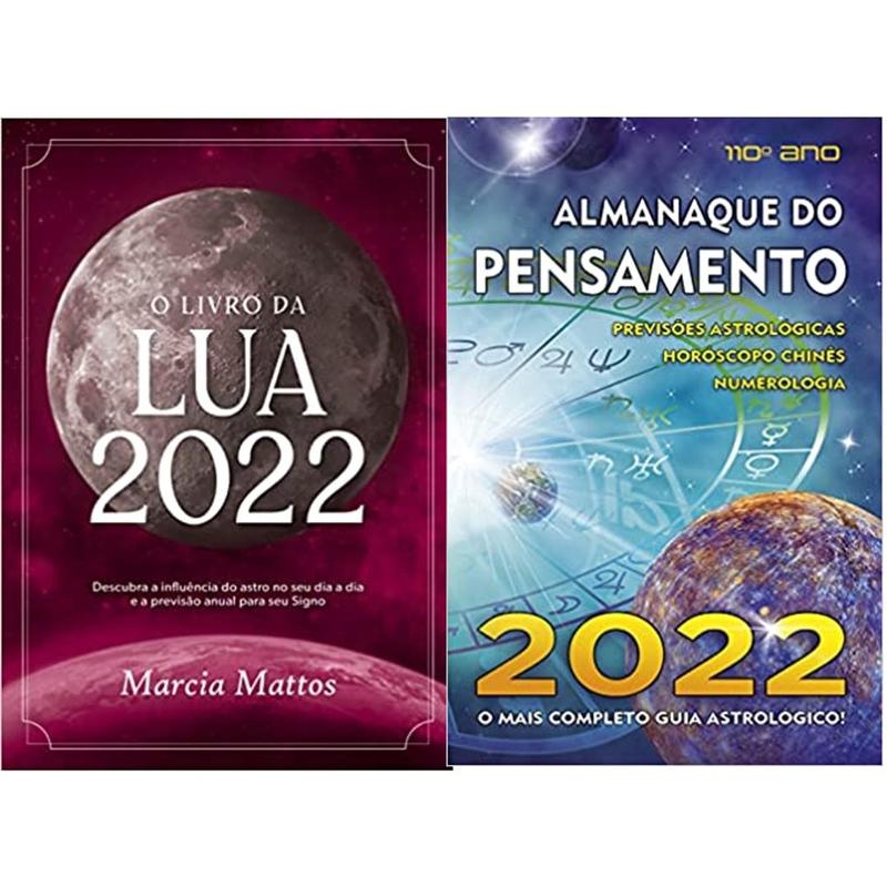 kit O livro da Lua 2022/Almanaque do Pensamento 2022 - Livros de Esoterismo - Magazine Luiza