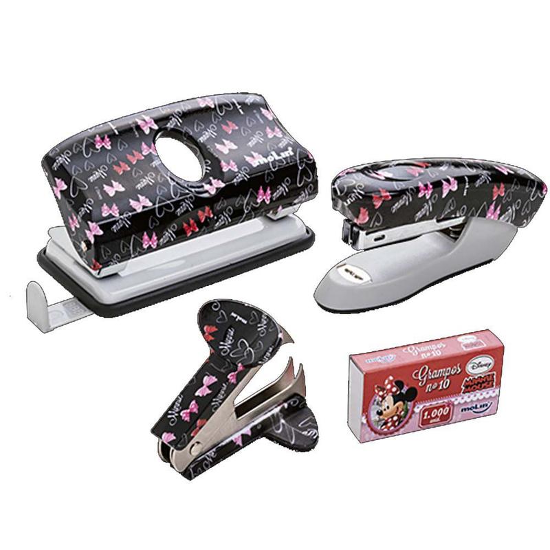 Kit Office Desk Minnie Mouse - Blister Com 4 Peças Molin - Material ...