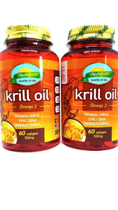 Kit Ômega 3, 6, 9, EPA, DHA e colina 60 softgel 500mg - Nutrigold ...