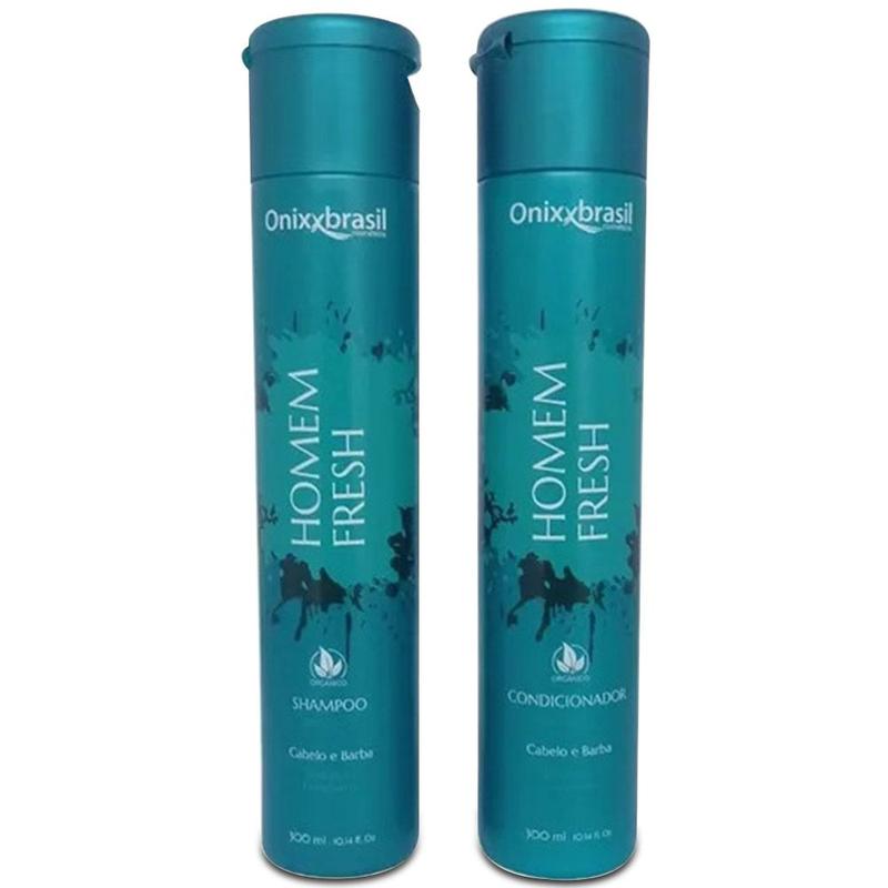 Kit Onixx Shampoo e Condicionador Homem Fresh Refrescante - Onixx ...