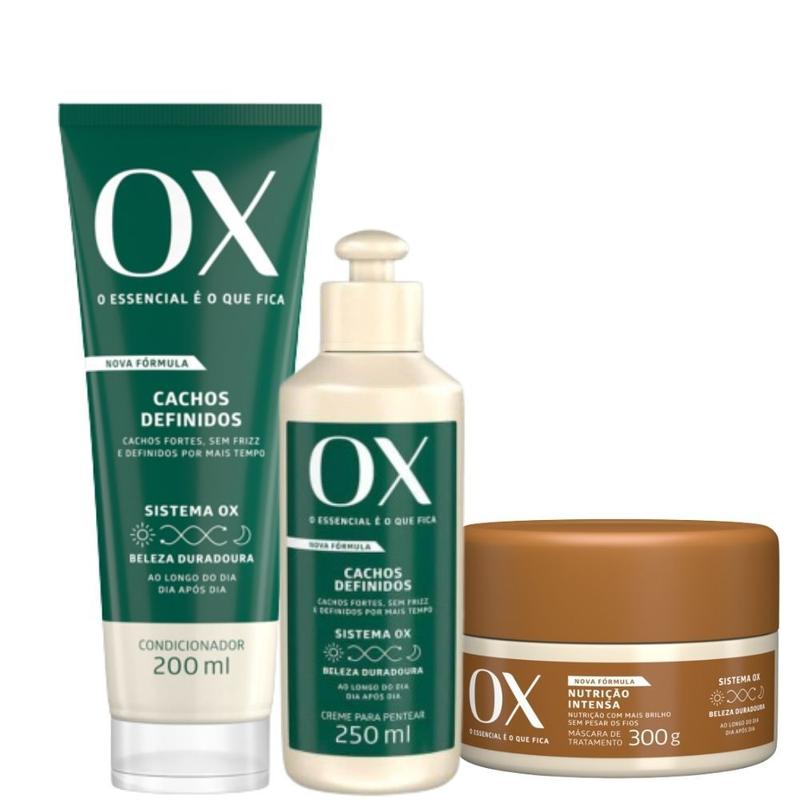 Kit Ox Cachos Definidos Condicionador 200ml + Creme De Pentear 250ml ...