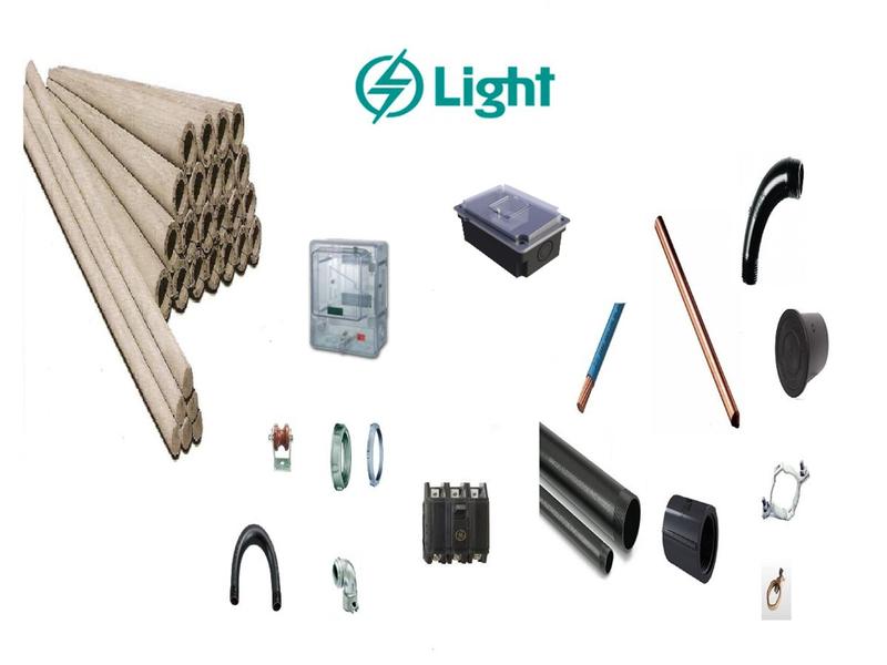 Kit Padrao Light Trifasico com Poste e Instalaçao Incluida - Padrao ...