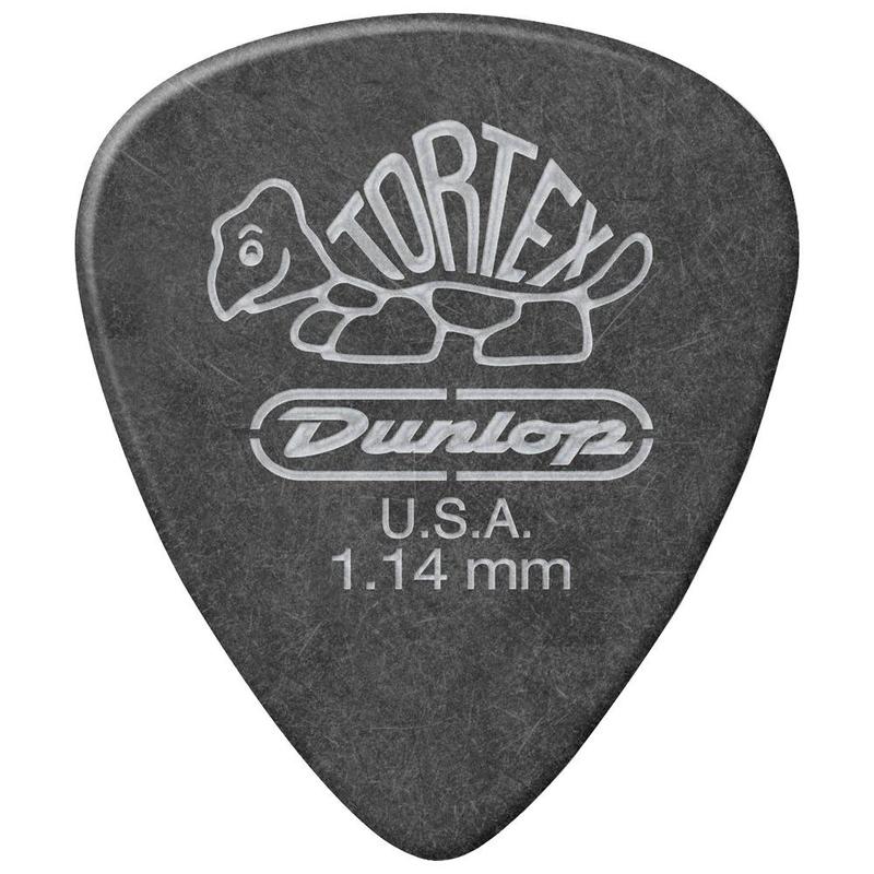 Kit Palhetas Dunlop Tortex 1.14mm Preta C/ 12 Unidades - Palheta ...