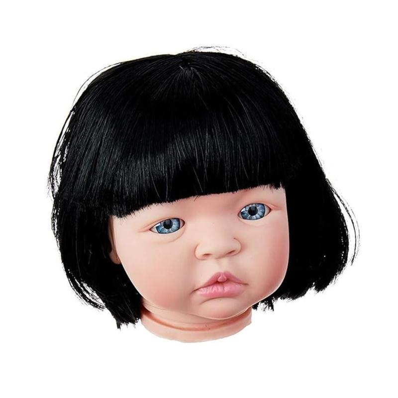 Kit Para Boneca Reborn Baby Kiss Completo Com Pernas Braços Cabeça Com ...