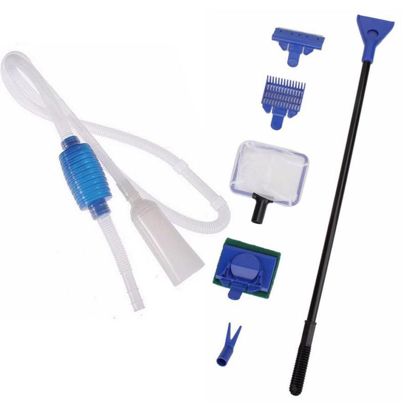 Kit Para Limpeza Manutenção De Aquário E Sifão - Aqua Tools - Aquário ...