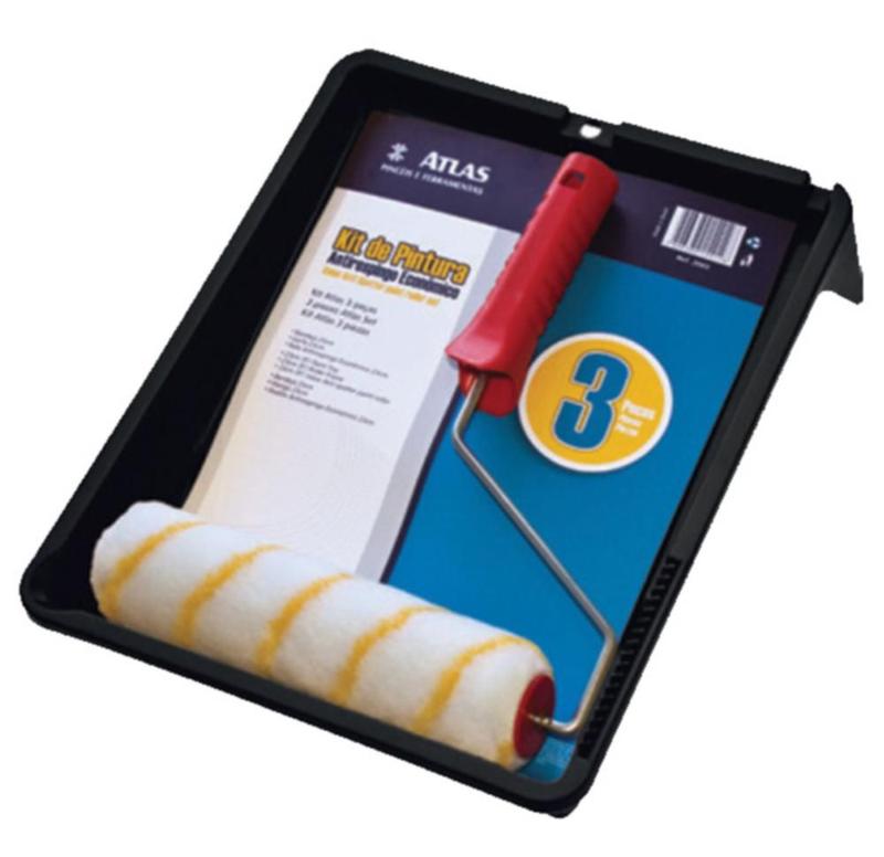 Kit para Pintura Antirespingos Esmalte Acrílica e Látex 3 Peças - Topex ...