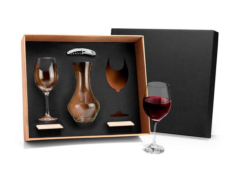Kit para Vinho 6 Peças Welf - Bar e Acessórios - Magazine Luiza