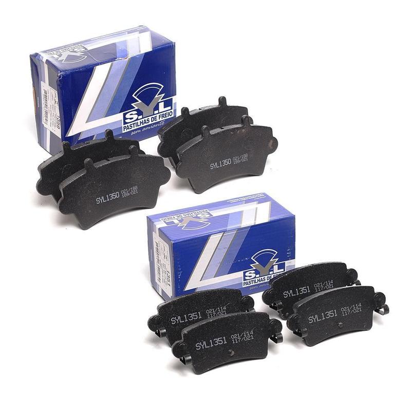 Kit Pastilhas De Freio Renault Master 2.5 2.8 2008 2009 2010 - SYL ...