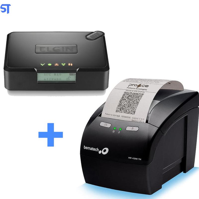 Kit PDV Modulo Fiscal Mfe Ceará Elgin Smart Com Impressora Térmica 80 ...