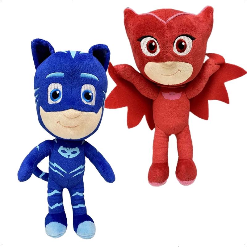 Kit Pelúcias Pj Masks Menino Gato 45cm +3 Anos Multikids + Pelúcia Pj ...