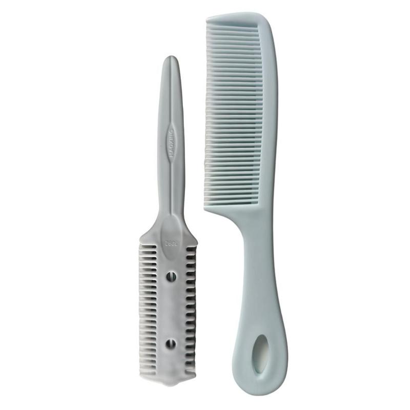 Kit Pente de Plástico Dente Largo e Pente Navalha Médio - Lefipe ...