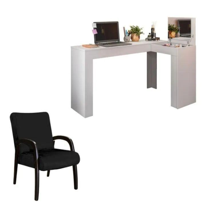 Kit Penteadeira Star + Poltrona Kamila Preto - DAIME - DAIME STORE ...