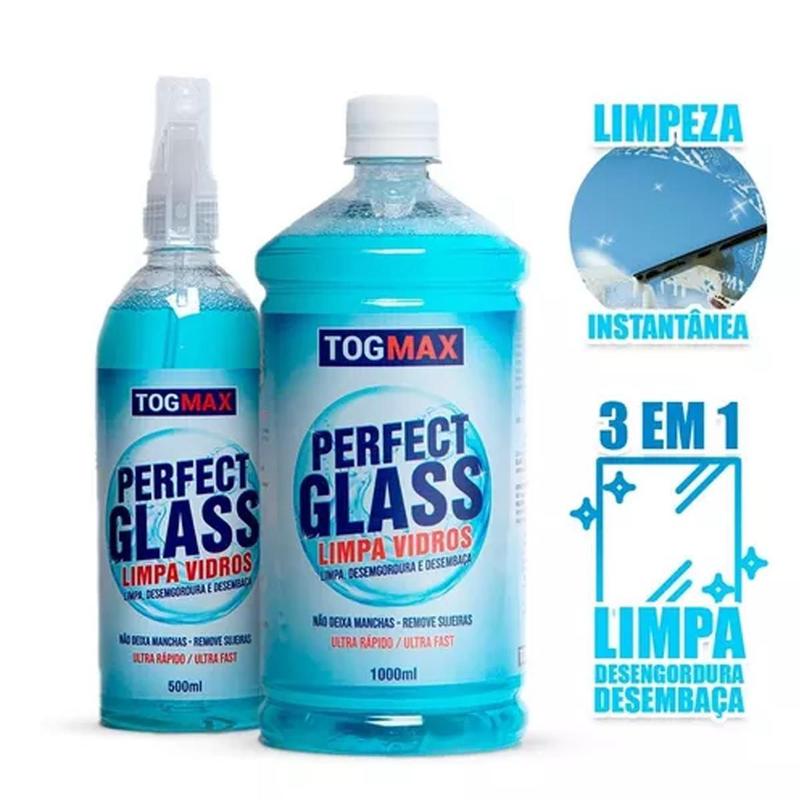 Kit Perfect Glass 1,5 Lt - Togmax - Limpa Vidro - Magazine Luiza