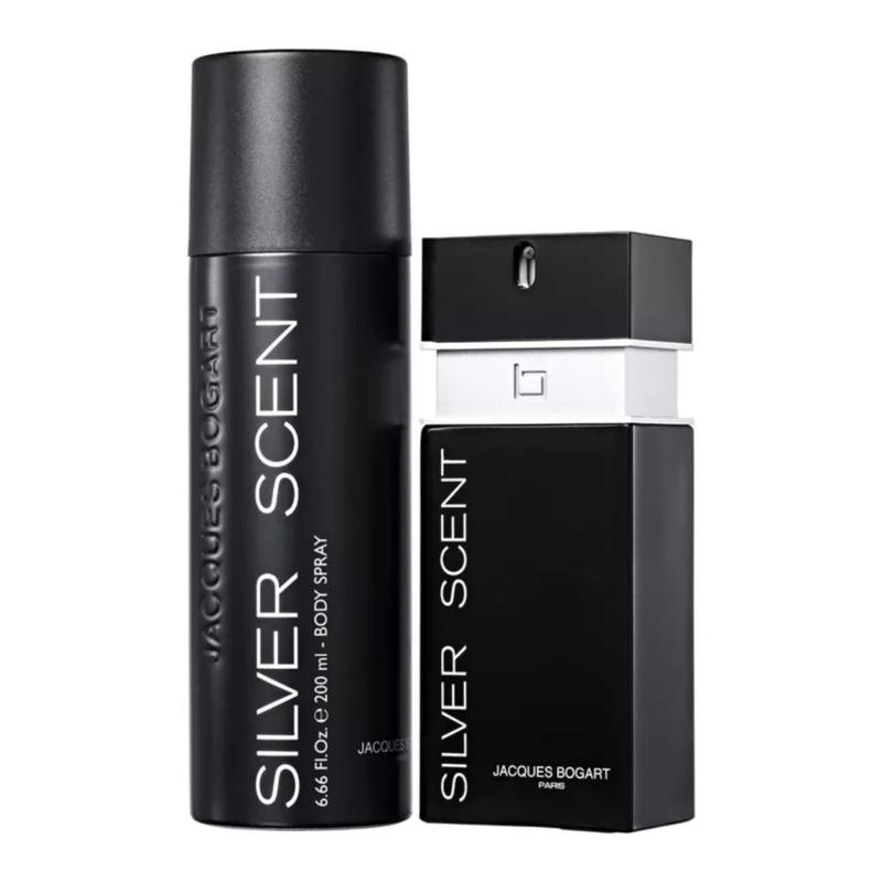 Kit Perfume Silver Scent Tradicional 100 ml + Desodorante Body Spray ...
