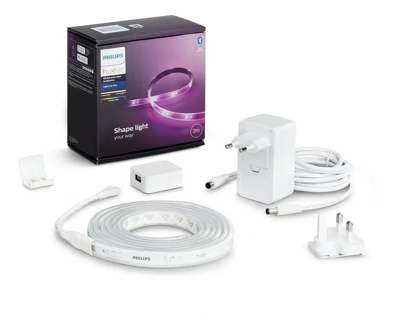 Kit Philips Hue Fita Led Lightstrip Plus 2 Metros Bluetooth - Fita de ...