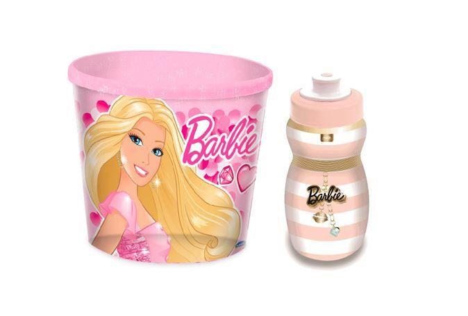 Kit Pipoca Barbie: Balde Pipoca + Squeeze - Balde de Pipoca - Magazine ...