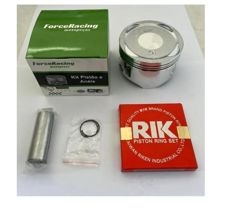 Kit Pistao Com Aneis Rik Para Nx 400 Falcon 0.50 0.75 1.00 - ForceRacing - Pistão Automotivo ...