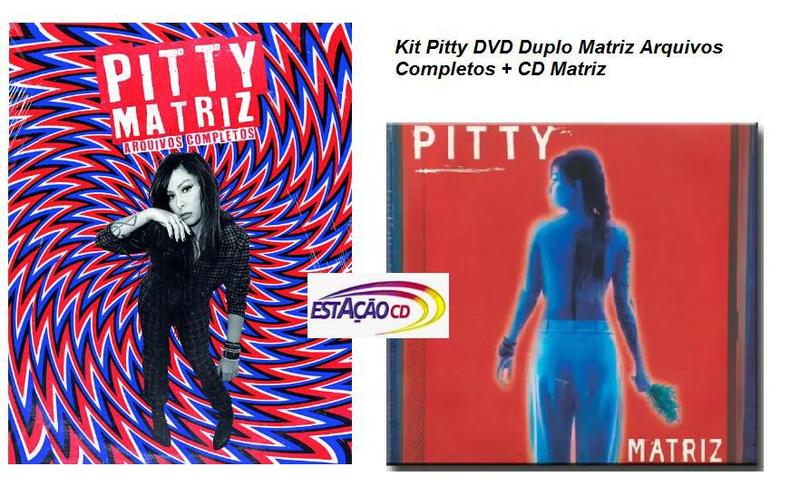 Kit Pitty CD Matriz + DVD Duplo Matriz -Arquivos completos. - Austin - Estojo para CD / DVD ...