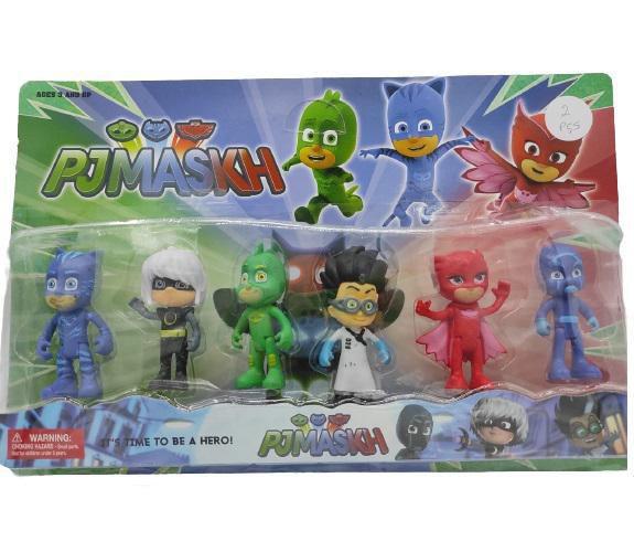 Kit Pj Masks 6 Miniaturas Pronta - Pjmask - Colecionáveis - Magazine Luiza