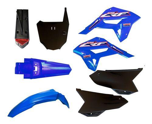 Kit Plastico Crf230 Com Led, Number E Adesivo Amx - Number Plate ...