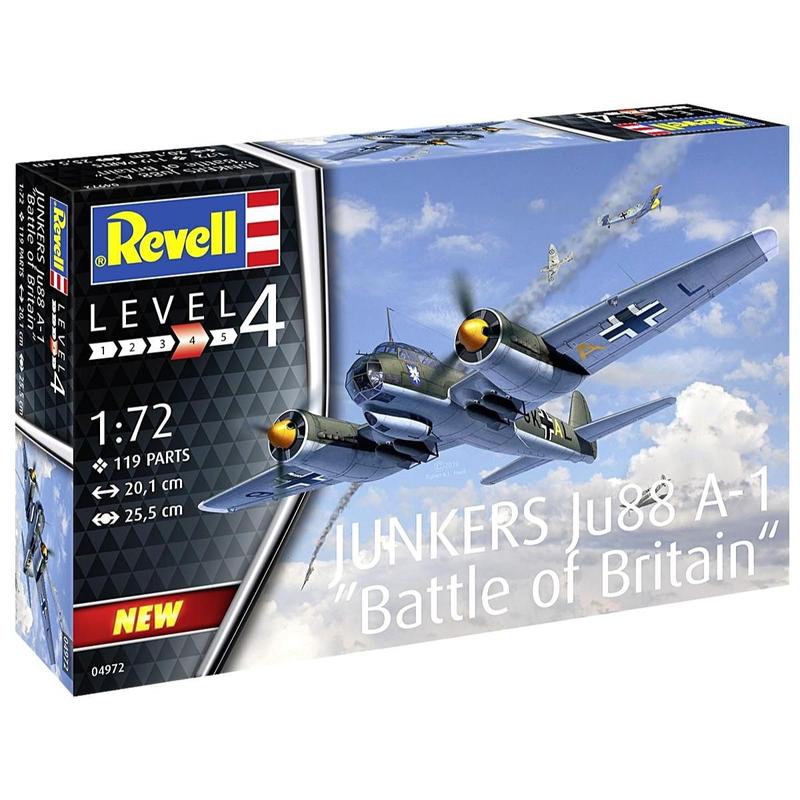 Kit Plástico Junkers Ju 88 A-1 Battle of Britain 1/72 - Revell - Livros de Ciências Humanas e ...
