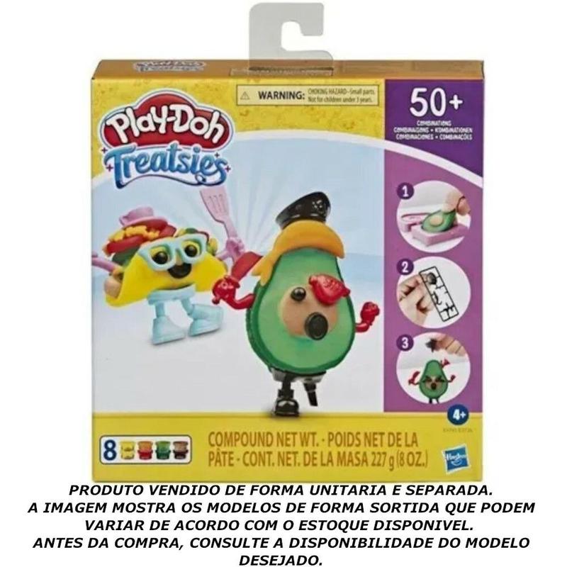Kit play doh pack com 2 mini lanches- hasbro - Massinha - Magazine Luiza