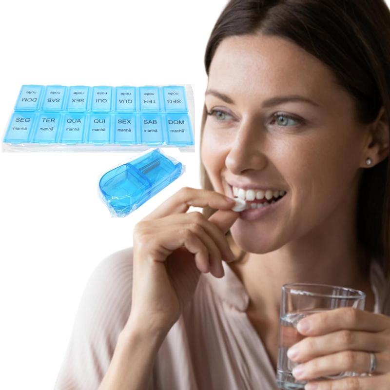 Kit Porta Comprimido Semanal e Cortador de Comprimido - FWB - Porta ...