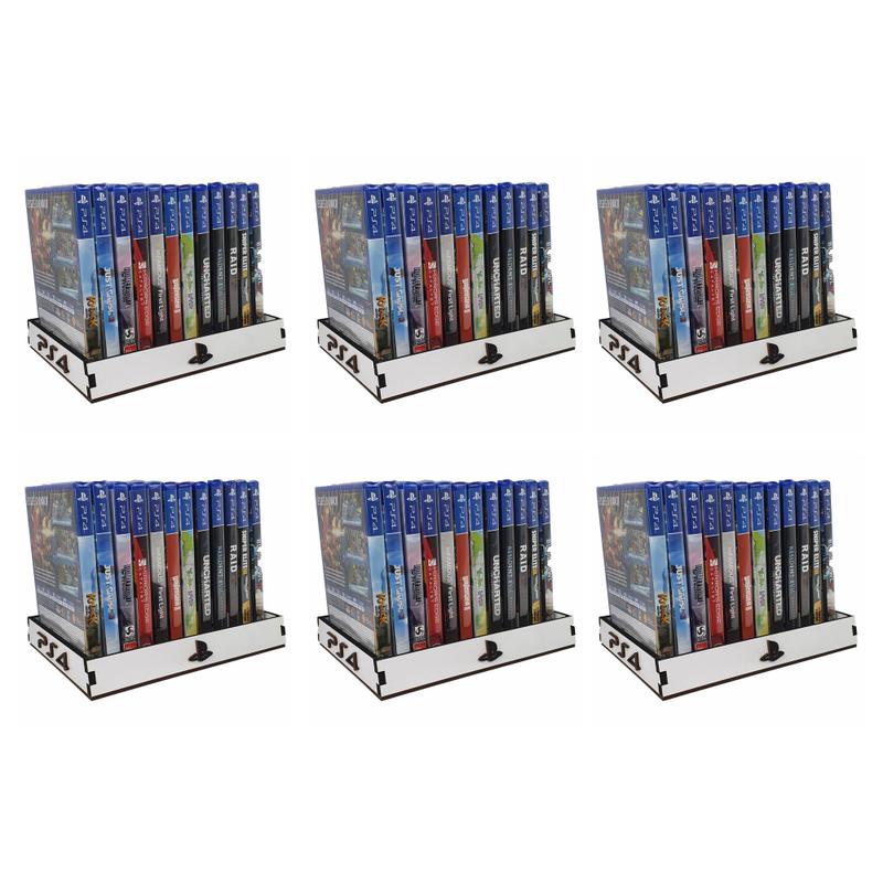 Kit Porta Jogos Case Ps3 Ps4 Ps5 Universal - avui.ideias - Outros Games ...