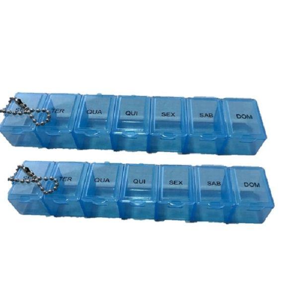Kit Porta Remédio Semanal 14 Dias + cortador Comprimidos - GabiJovi ...