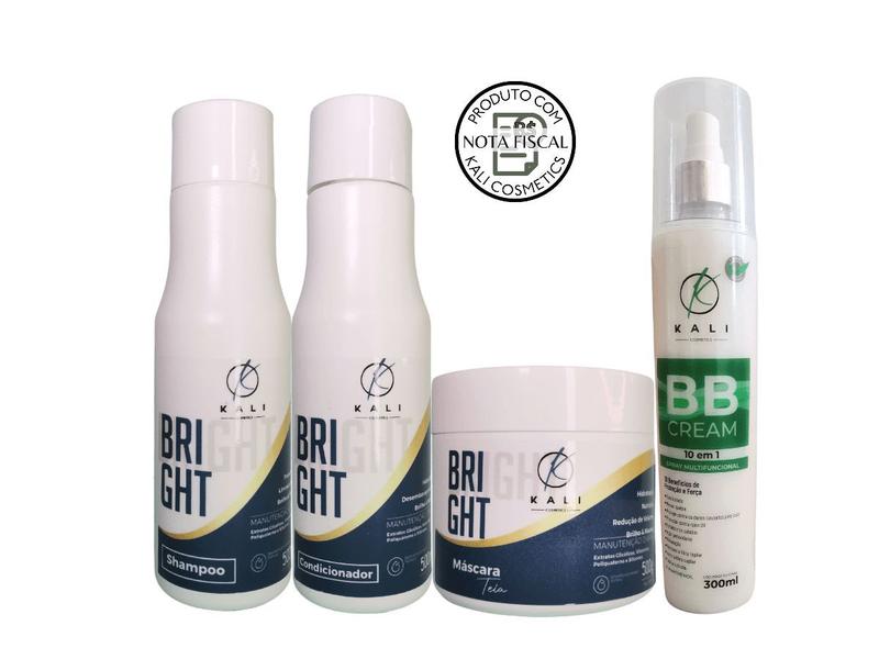 Kit Pós Química e Pós Progressiva + BB Cream 10 em 1 Kali Cosmetics ...