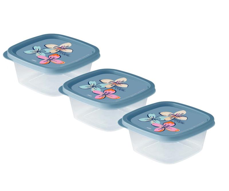 Kit Pote Plastico 500 ml 3 Unidades Plasutil - Plasútil - Pote ...