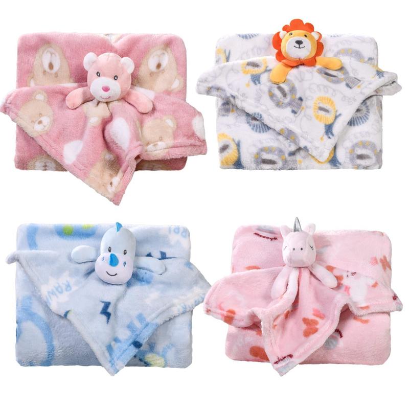 Kit Presente Recém Nascido 1 Manta +1 naninha bebê - bene ca - Manta ...