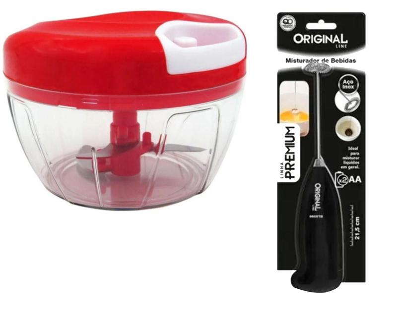 Kit Processador Semiautomático com Dispenser + Mix Misturador de ...