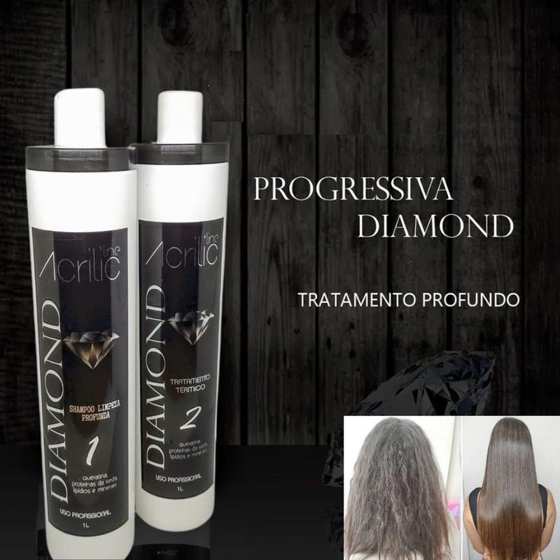 KIT Progressiva Profissional Diamond Tratamento Profundo 1l - Kit de ...