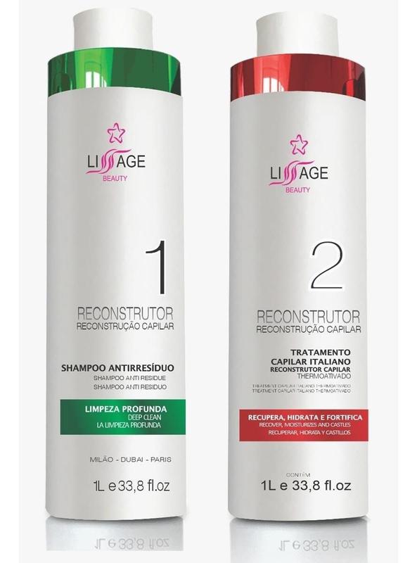 Kit Progressiva Profissional Premium Alisamento Total Liss - Lissage ...