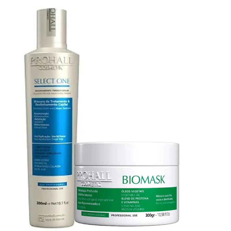 Kit Progressiva Prohall Select One Máscara Biomask Home Care - Kit de ...