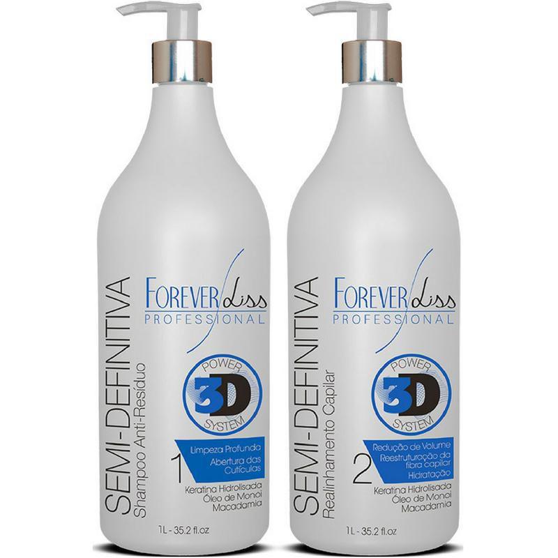 Kit Progressiva Semi-Definitiva 3D Forever Liss 2x1L - Progressiva para ...
