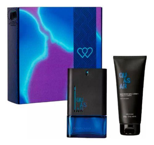 Kit Quasar Masculino O Boticário - Perfume Masculino - Magazine Luiza