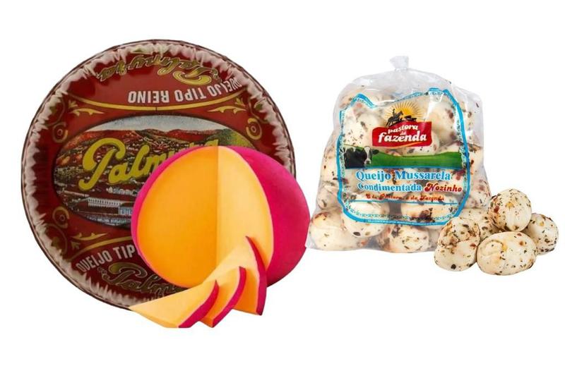 Kit -Queijo Reino Palmyra +- 1kg e nozinho380g - Queijo - Magazine Luiza